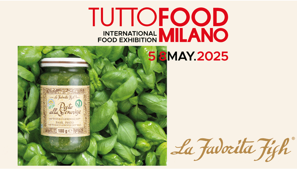 Tuttofood 2025 – Milan - La Favorita Fish - Produciamo una vasta gamma di pesti al "Basilico ...